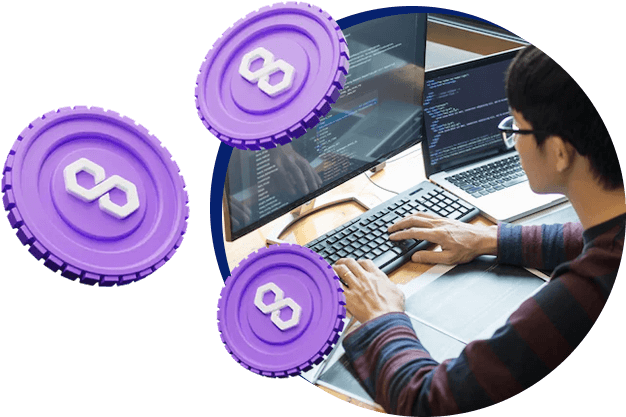 Custom Blockchain Development On Polygon Polygon Blockchain Development 