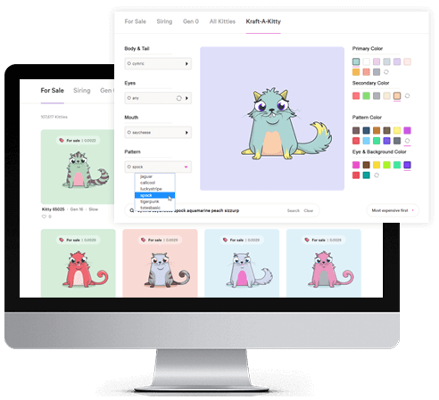 CryptoKitties Clone | Launch NFT Gaming Platform Like CryptoKitties