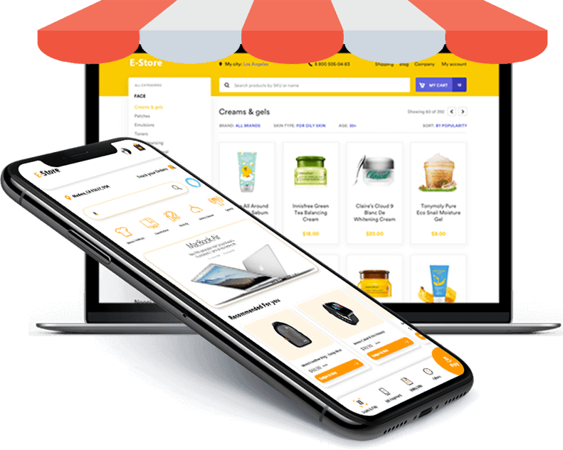 Ecommerce Store App Development | E-store Development Software & Solution