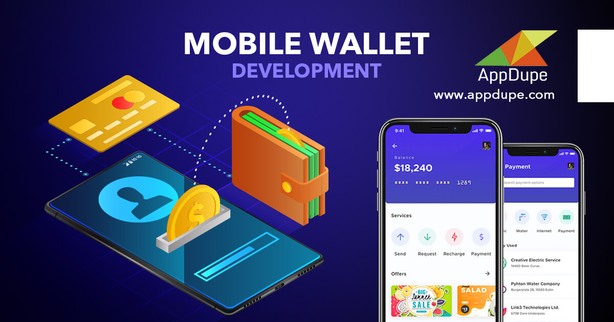 Mobile Wallet Development, eWallet App Development, Digital Wallet App ...