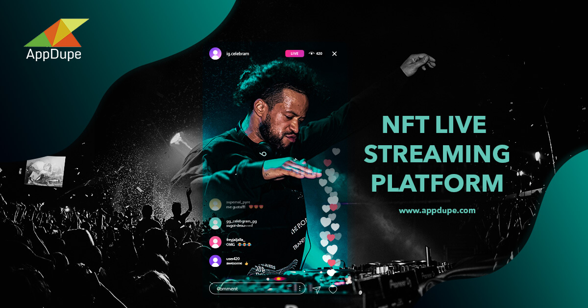 NFT For Live Streaming Platform | White-label NFT Video Streaming ...