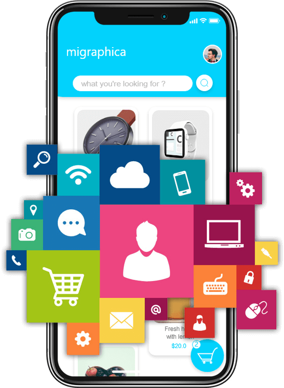 Online Shopping App Development | Ecommerce & Retail Mobile App ...