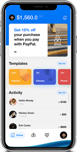 Paypal Clone, Paypal Clone Script, Launch P2P Payment App like Paypal